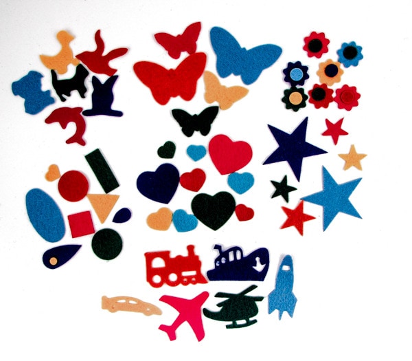Felt Shapes - J&J Crafts