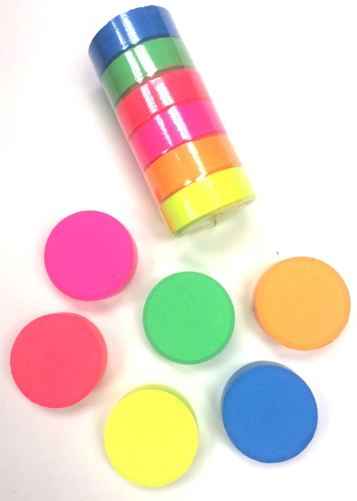 Neon Tempera Paint Block Set - J&J Crafts
