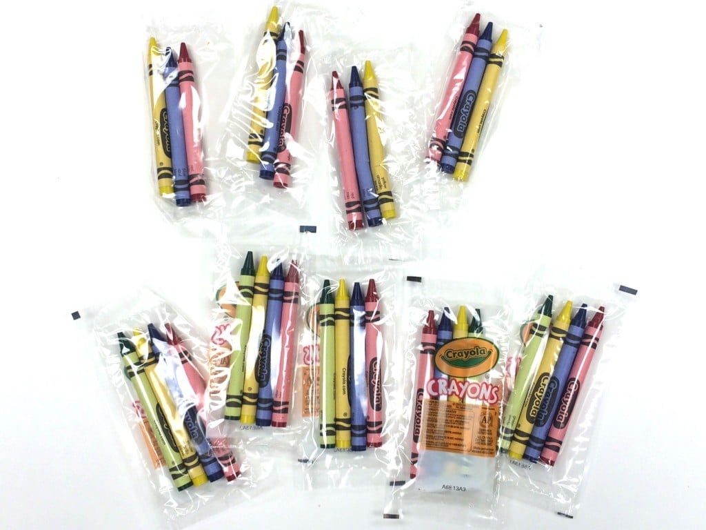 Pre Packaged Bulk Crayons - J&J Crafts