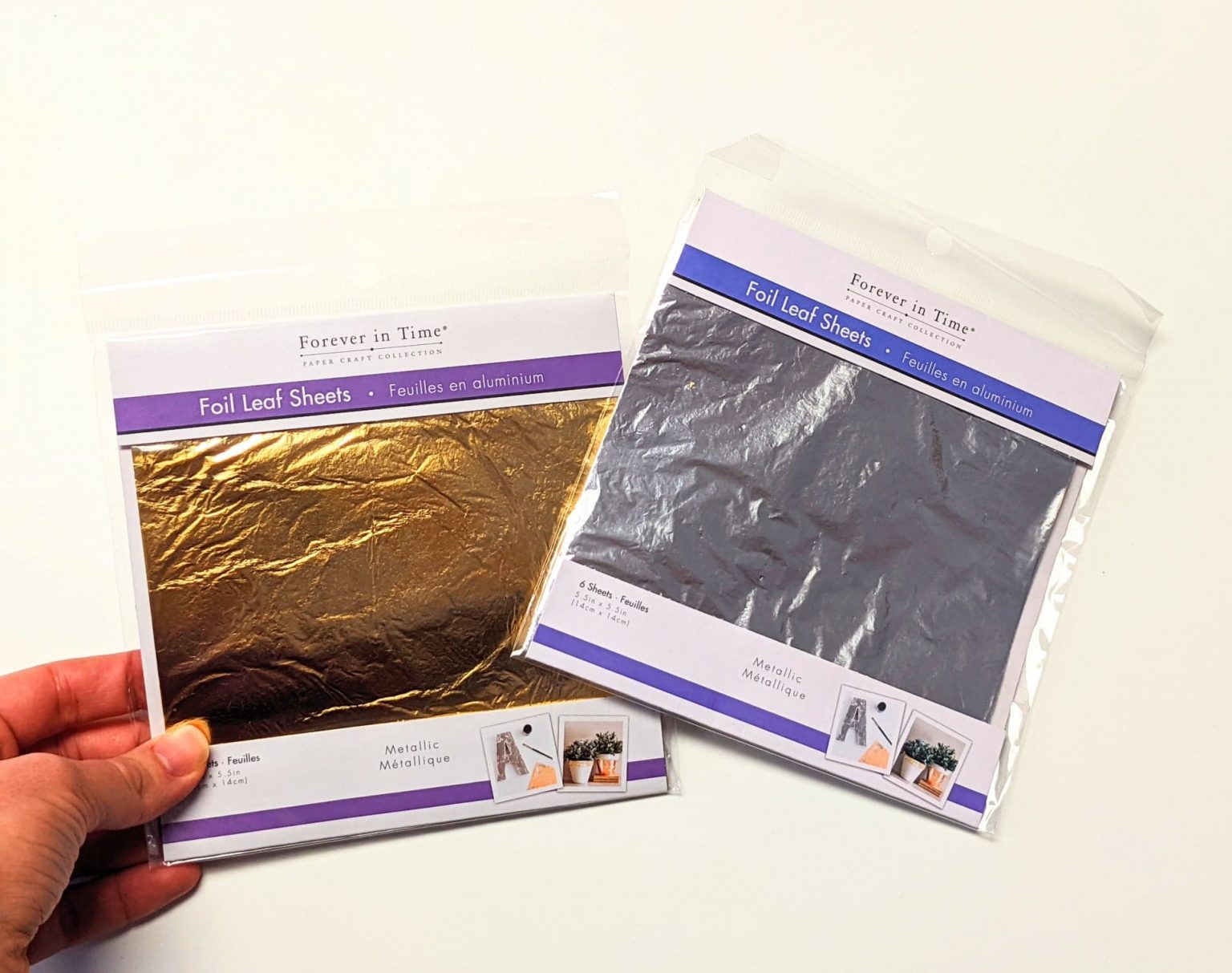 Gold & Silver Leaf Paper - J&J Crafts